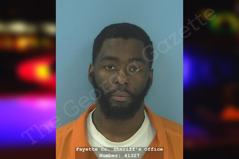 Anthony Goolsby — Fayette County Jail Bookings