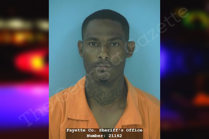 Terreon Alexander — Fayette County Jail Bookings