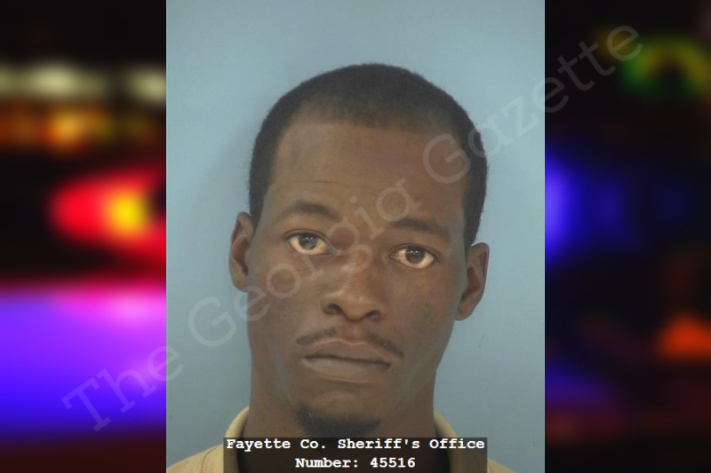 Dwayne Aldridge — Fayette County Jail Bookings