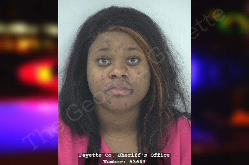 Quiana Jackson — Fayette County Jail Bookings