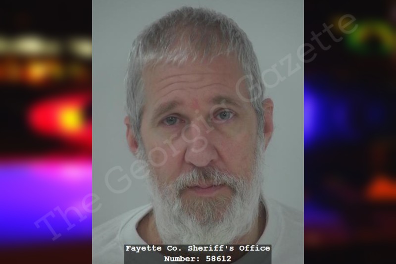 Donald Groover — Fayette County Jail Bookings