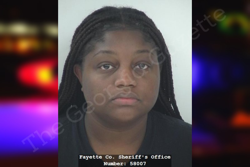 Erica Middlebrooks — Fayette County Jail Bookings