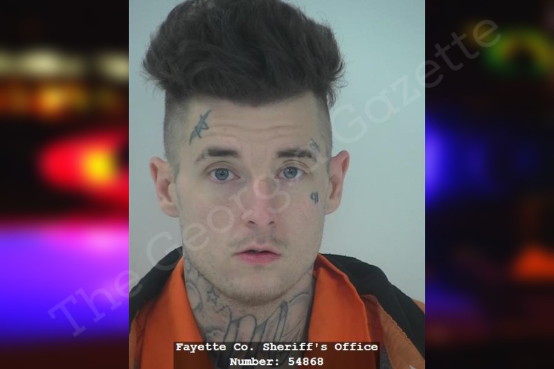 Joshua Sweatman — Fayette County Jail Bookings