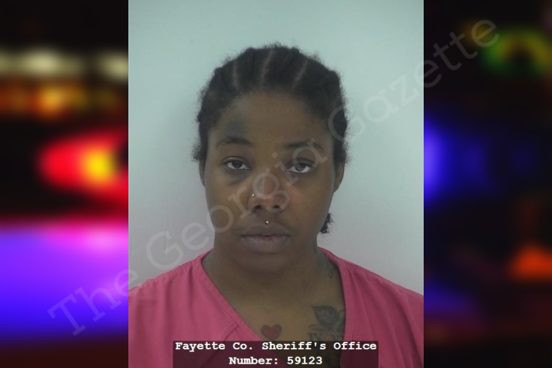 Shanice Simmonds — Fayette County Jail Bookings