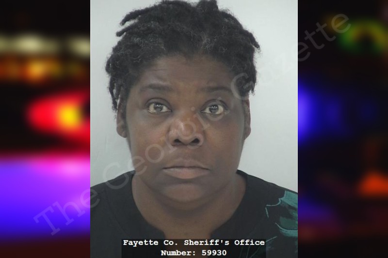 Natasha Alexander — Fayette County Jail Bookings