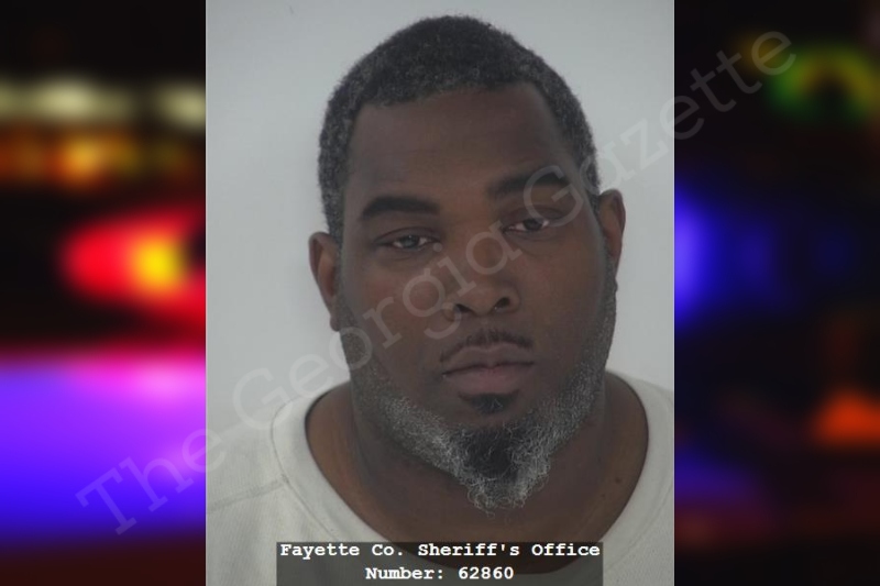 Reginald Huff — Fayette County Jail Bookings