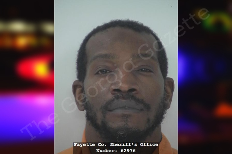 Ray Anderson — Fayette County Jail Bookings