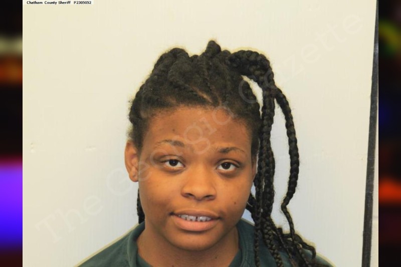 Shaniya Groover — Chatham County Jail Bookings