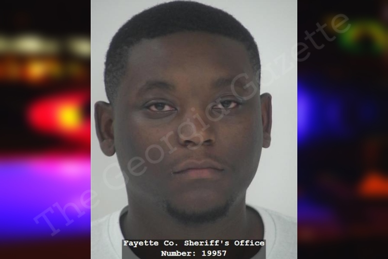 Malik Jordan — Fayette County Jail Bookings