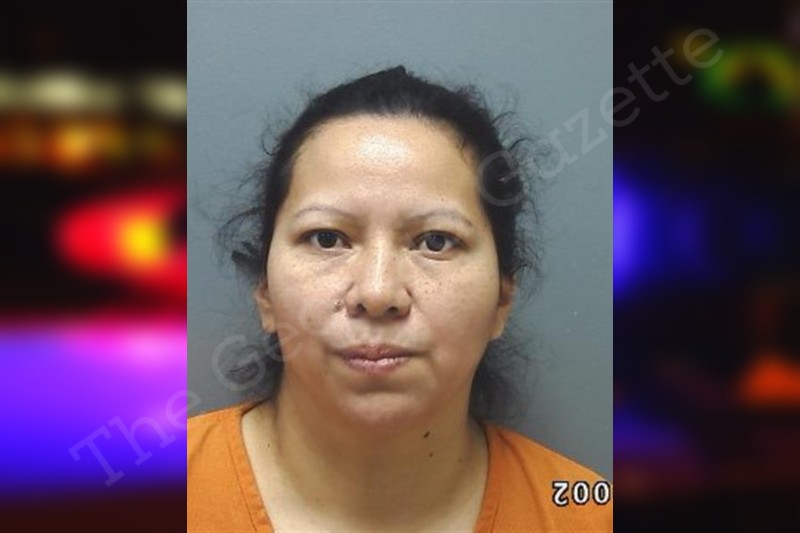 Irma Vasquez-Peruch — Cherokee County Jail Bookings