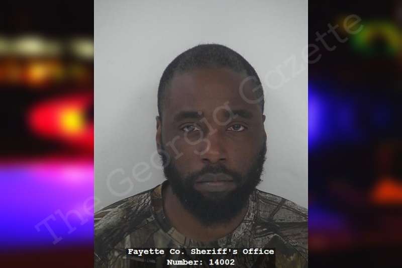 Dequan Evans — Fayette County Jail Bookings