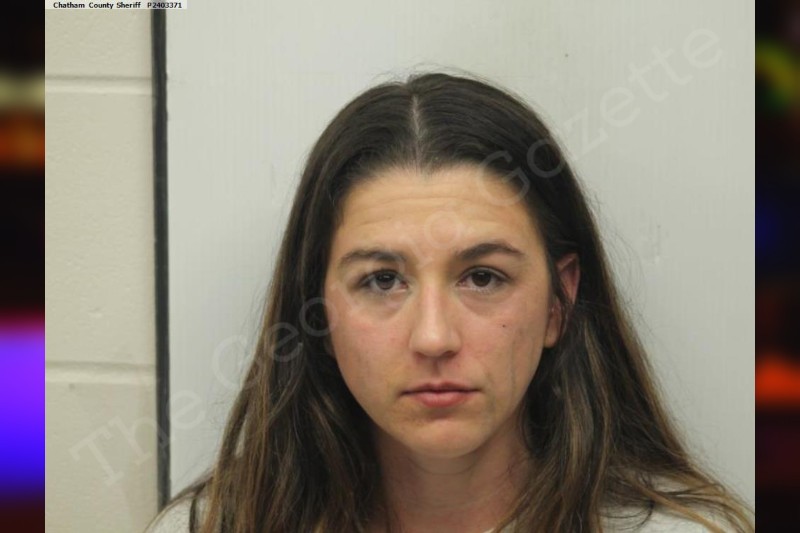 Morgan Ricci — Chatham County Jail Bookings