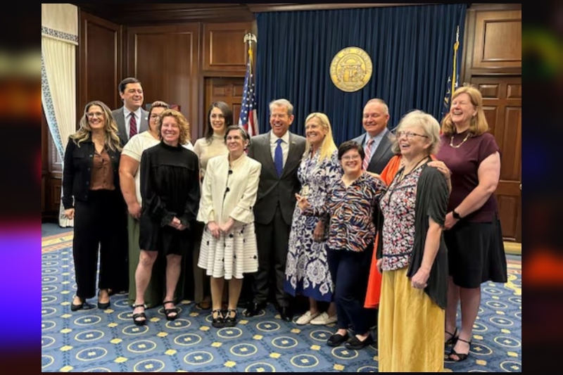 24-year-old Special Olympics swimmer appointed to GA Council by Kemp ...