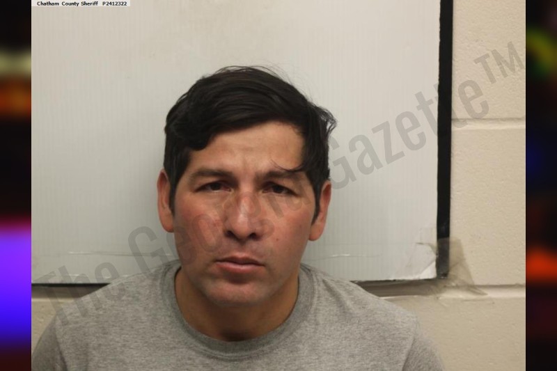 John Paredes Sanchez — Chatham County Jail Bookings