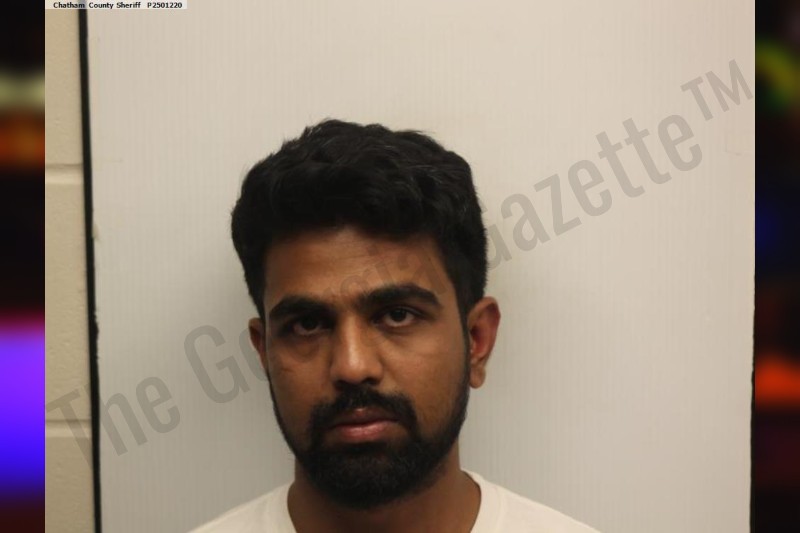 Kabir Patel — Chatham County Jail Bookings
