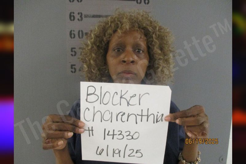 Charenthia Blocker — Dougherty County Jail Bookings