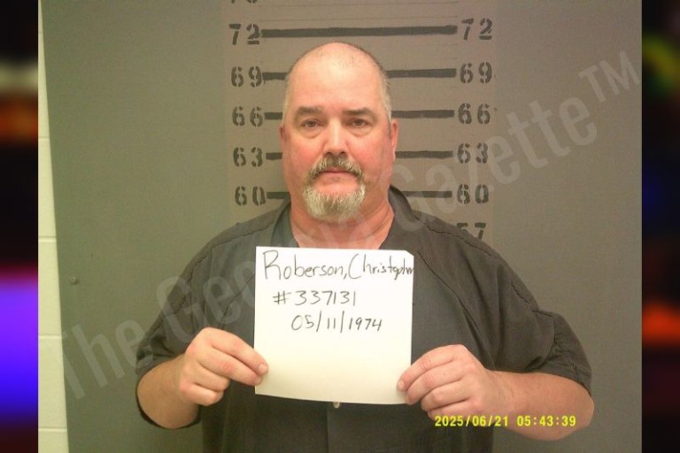 Christopher Roberson — Dougherty County Jail Bookings